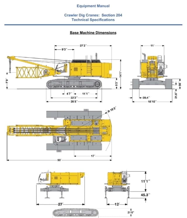 Used 2003 LIEBHERR HS885 for sale in Canada | Piling Broker
